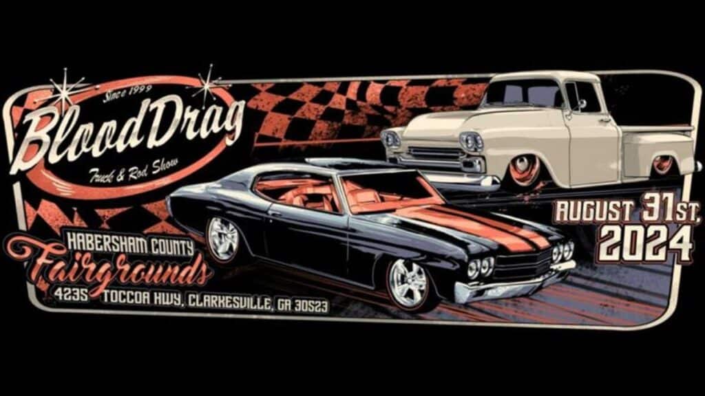 Blood Drag Truck & Rod Show - Cars and Coffee Events